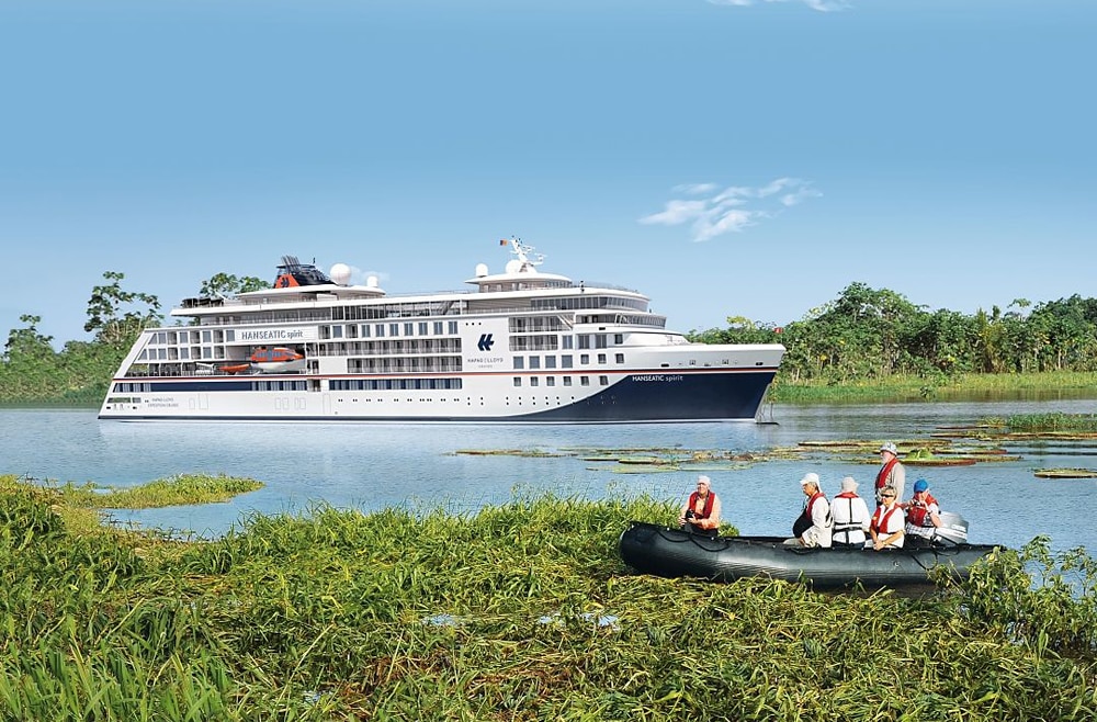 Decks vom Schiff HANSEATIC spirit, Hapag-Lloyd Cruises - Logitravel